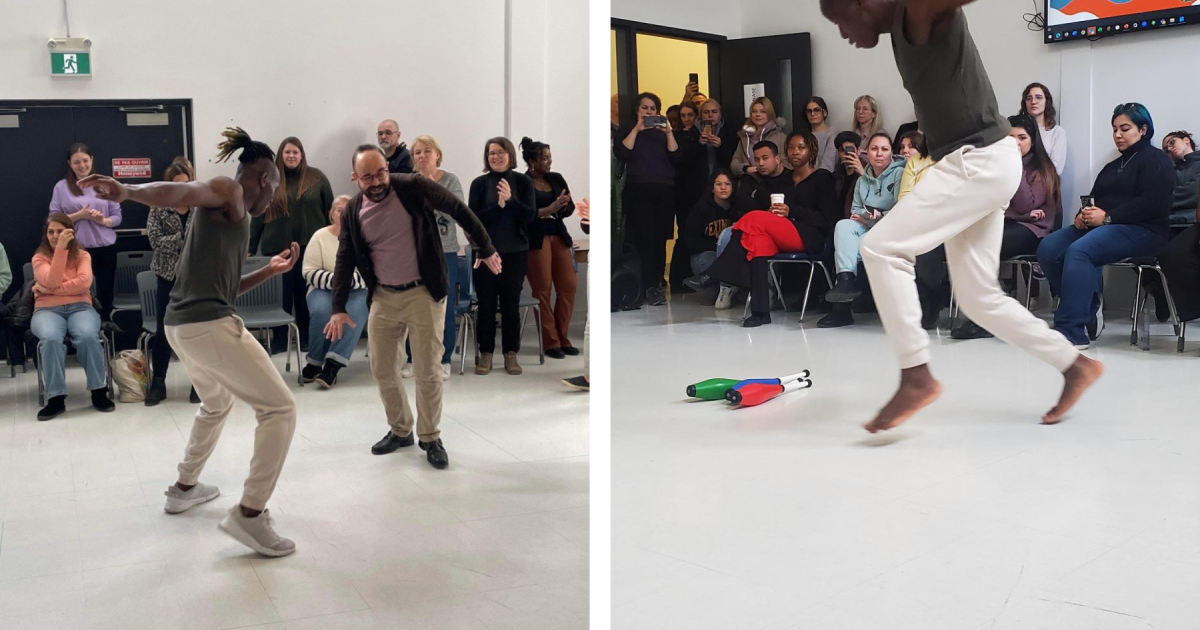 Une activité rythmée au CÉII | Cégep… | Cégep Marie-Victorin